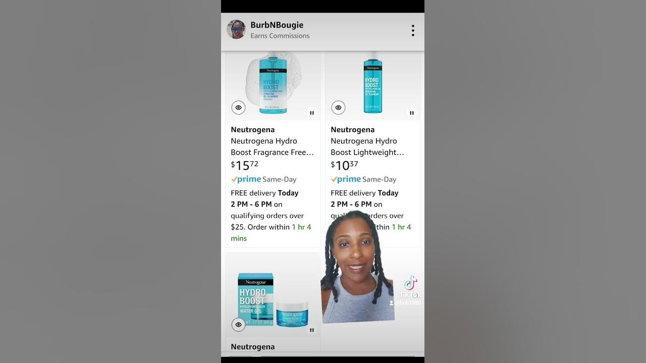 Skincare Routine Neutrogena Hydro Boost Cleanser And Moisturizer Youtube