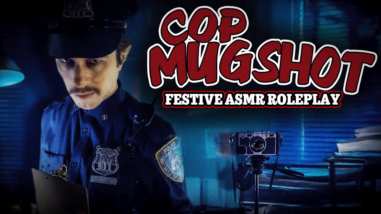 Cop Mugshot ASMR 👮‍♂️ Turns Into Festive Fashion Shoot Roleplay 🎄 - YouTube