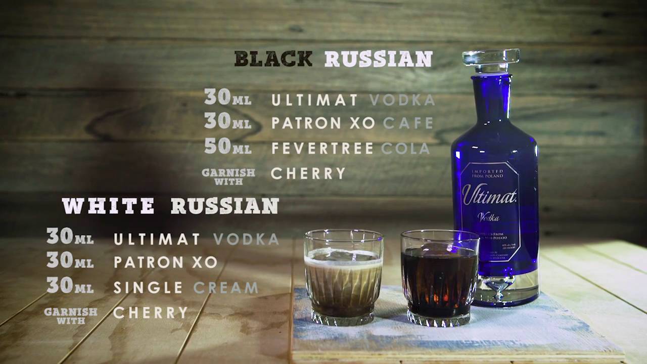 Black & White Russian | How To Mix | Fine Drinks Movement - YouTube