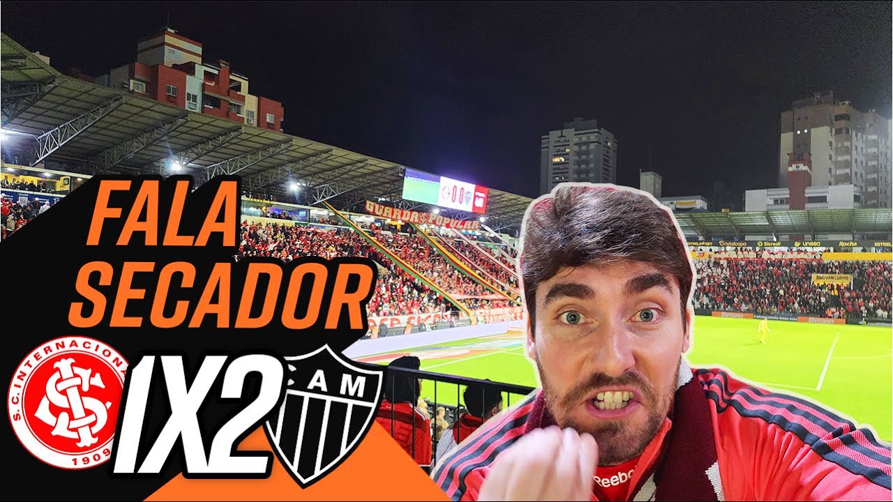 NO ÚLTIMO LANCE DO JOGO / INTER 1 X 2 ATLÉTICO - MG / VLOG 205 - YouTube