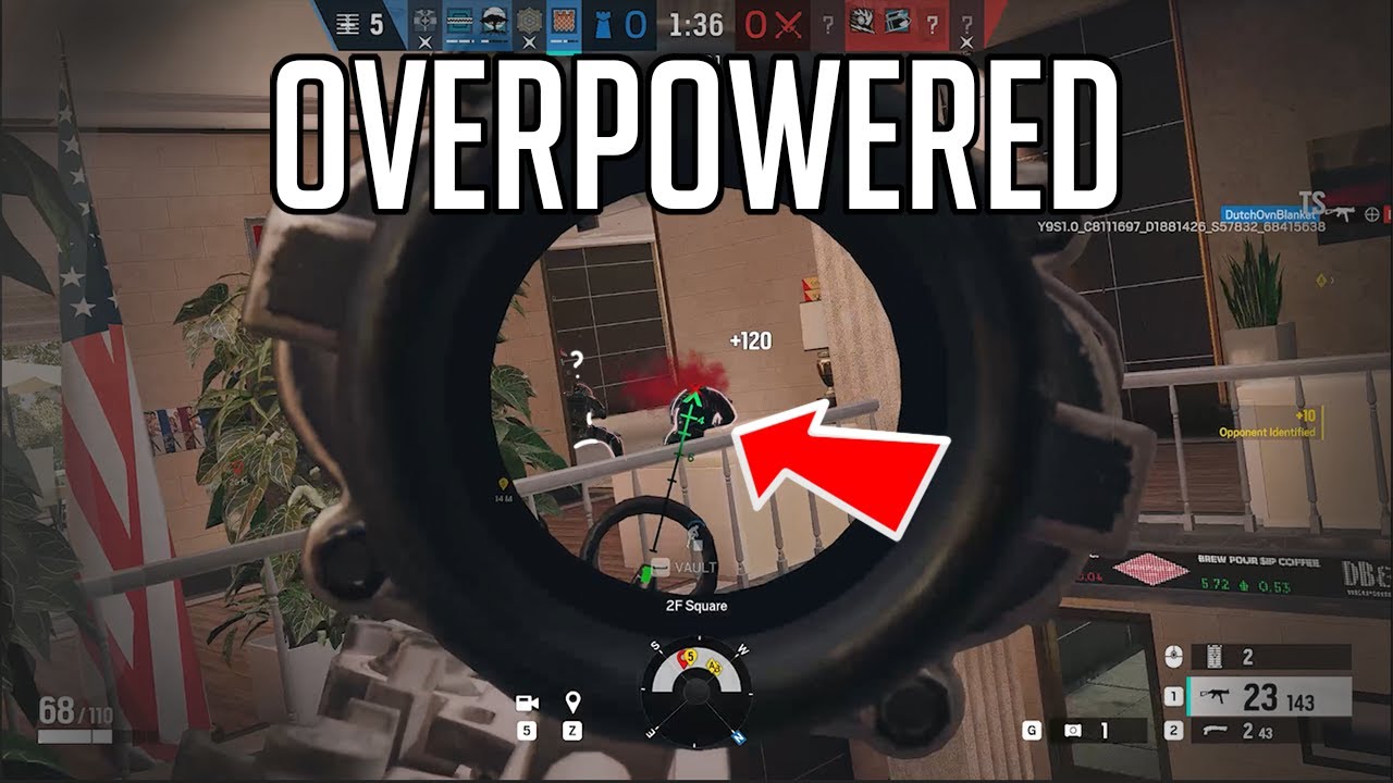 CASTLE ACOG IS BROKEN in SIEGE!! - YouTube
