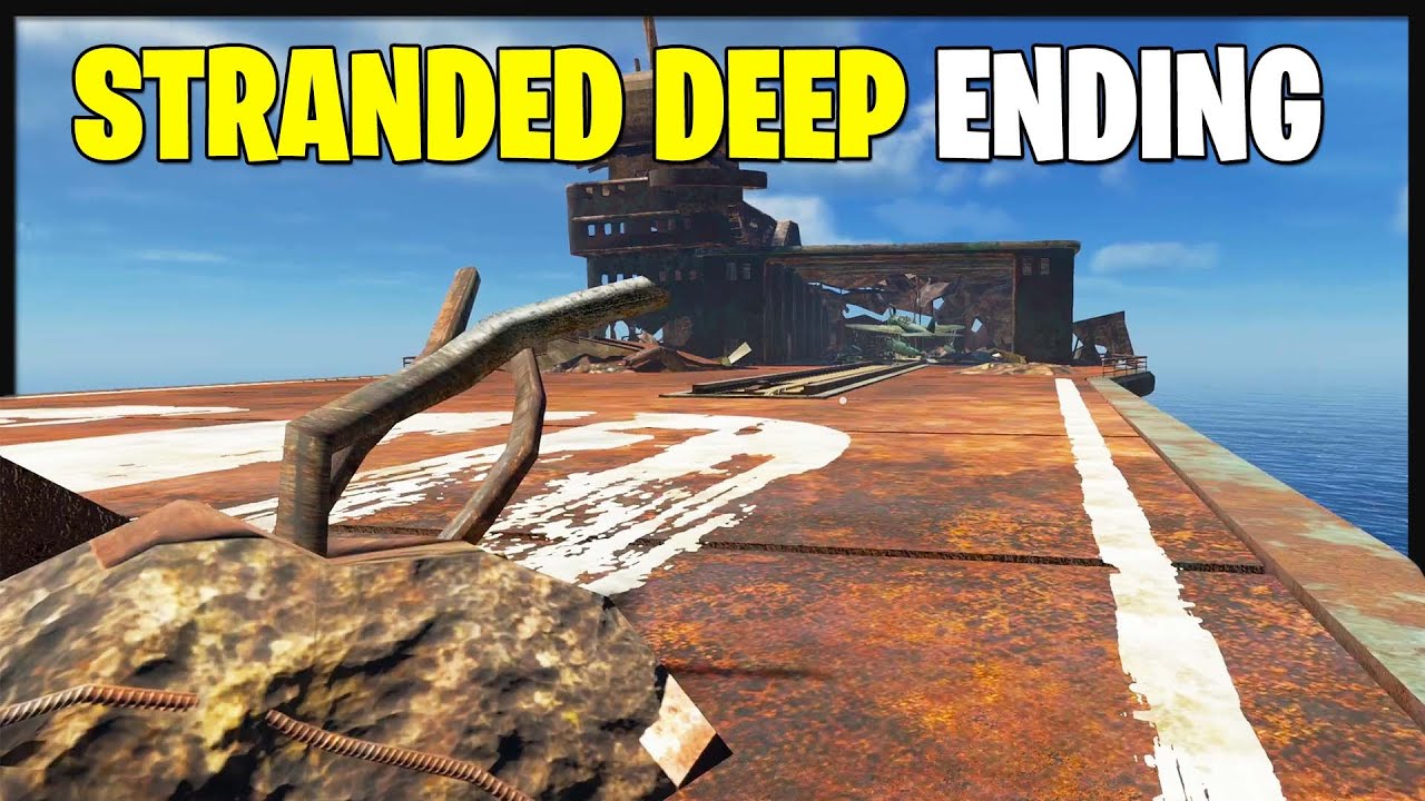 Time to Repair the Plane and END Stranded Deep! (Stranded Deep ...