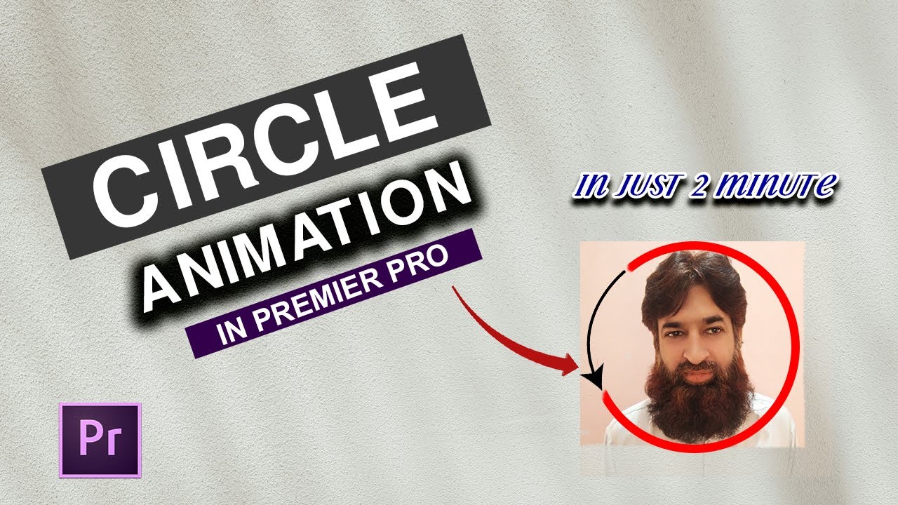 Animate a Circle in Premiere Pro like a PRO! Circle Outline Animation ...