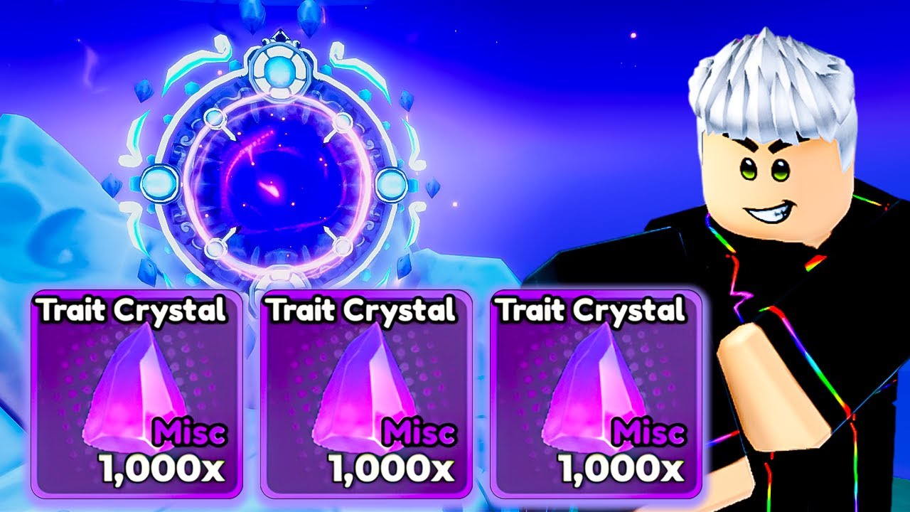 FARMEI 3.000 TRAIT CRYSTAL SEM PERCEBER no ANIME DEFENDERS - YouTube