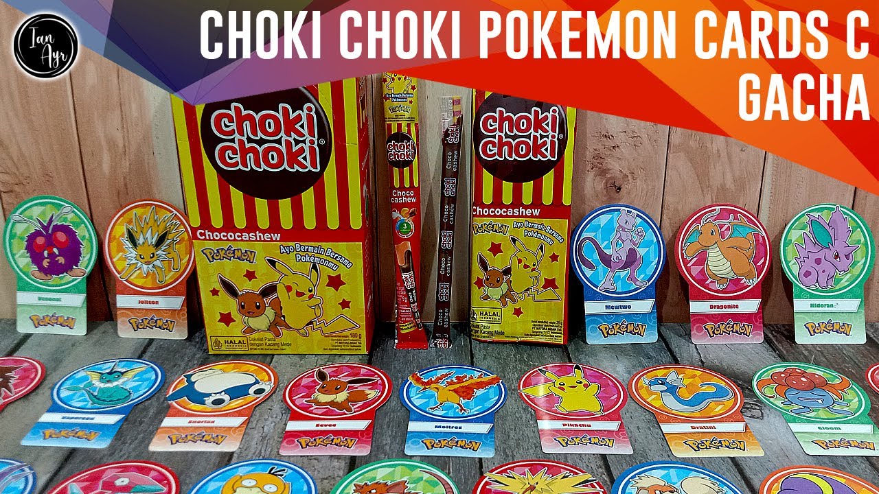 [ GACHA ] Choki Choki Chococashew Pokemon ポケモン Collectibles Cards C ...