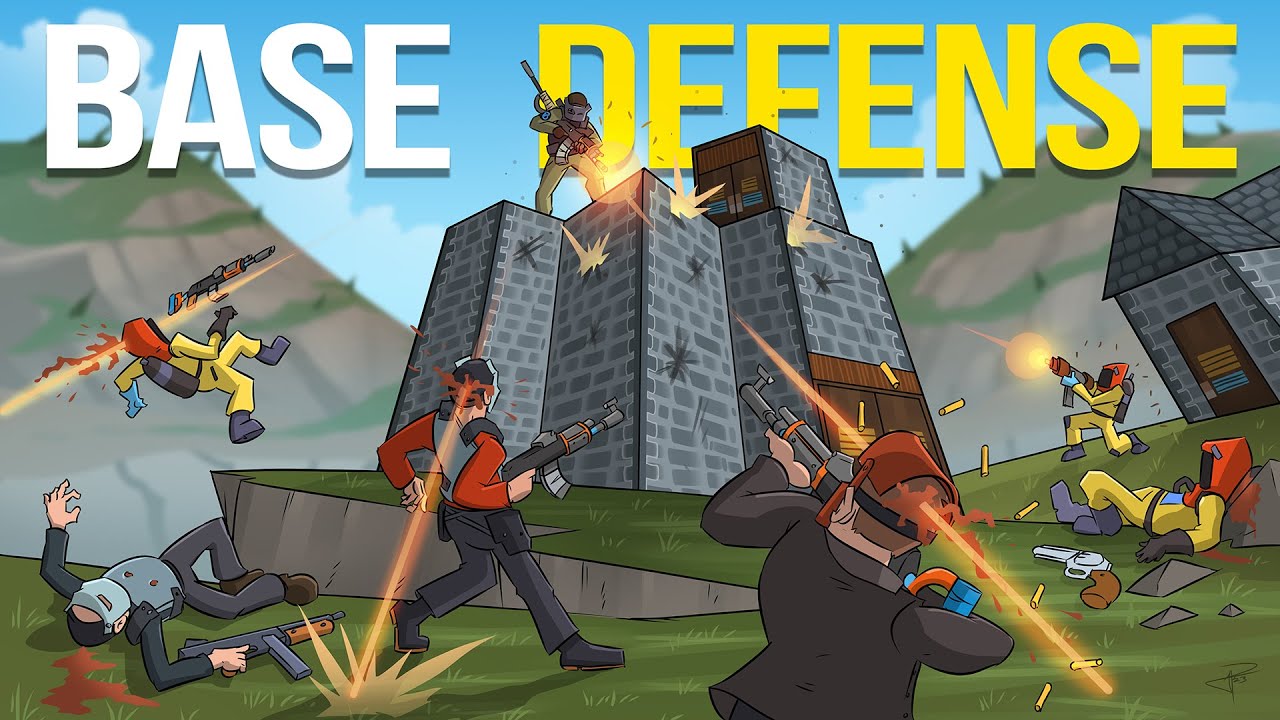 SOLO DEFENDING my BASE from CLANS - Rust - YouTube