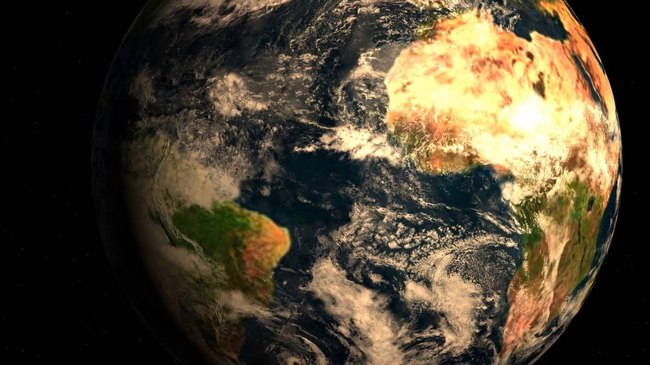 Earth.. cinema 4d experimentation - YouTube