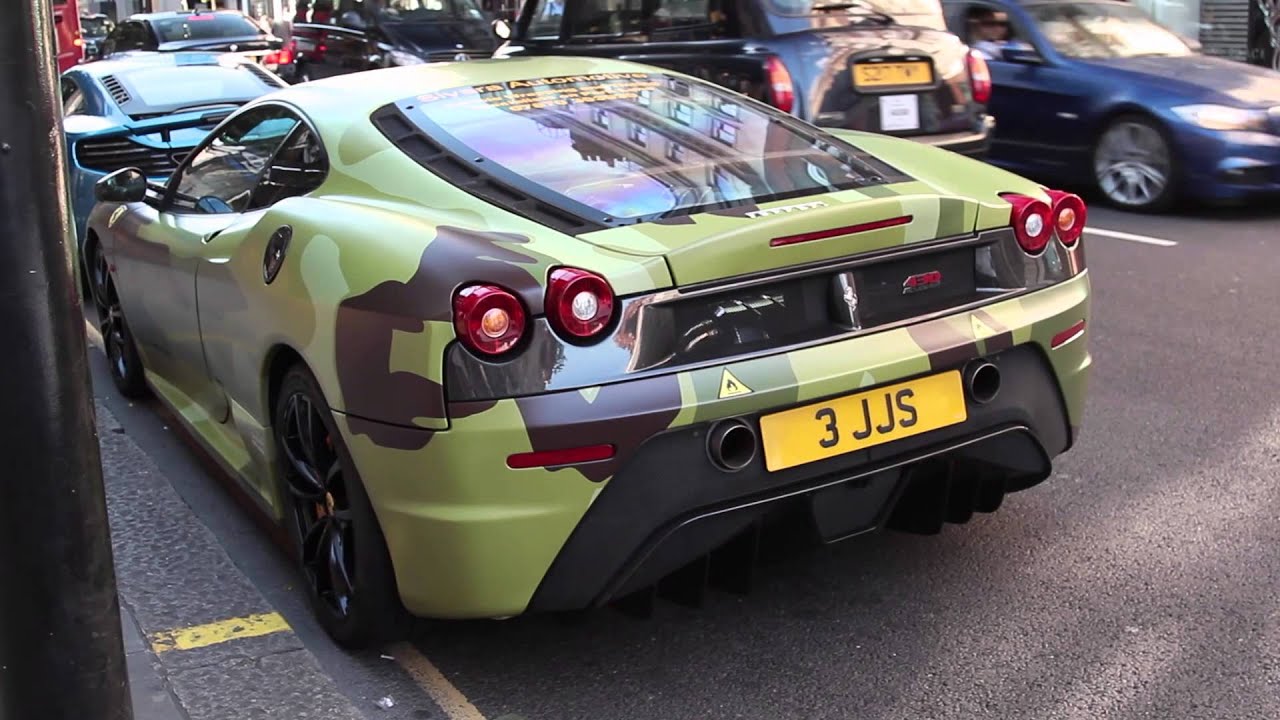 Crazy Army Ferrari 430 Scuderia - YouTube