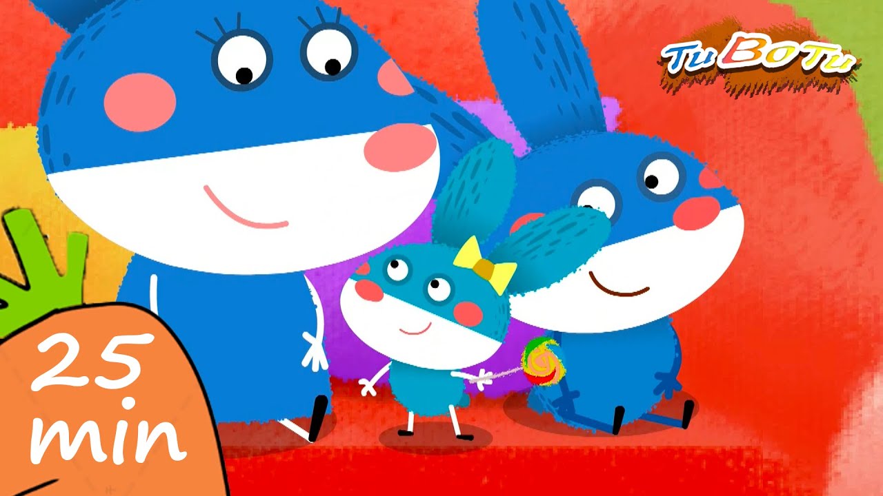 [25min] Routine Day with Tubo Rabbit | Full Episodes | Dubbing | Funny ...