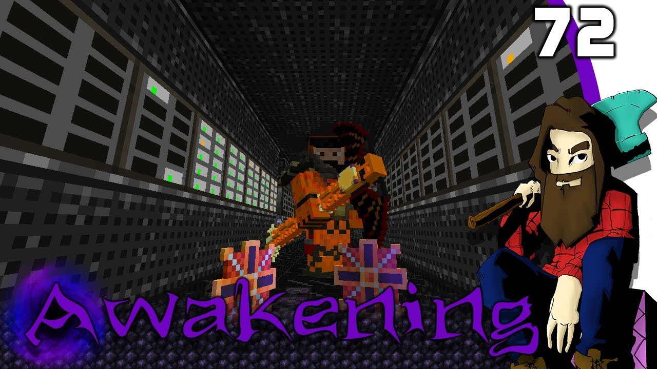 [Minecraft] AWAKENING #72 - Draconic Armor et Staff of Power - YouTube