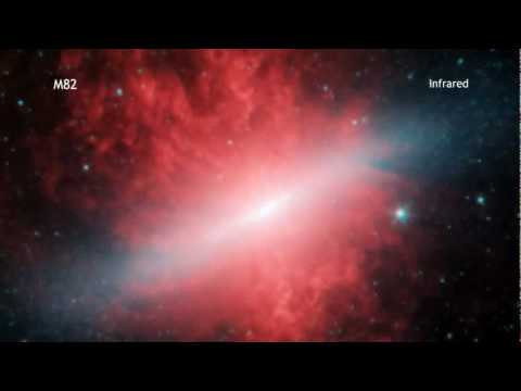 A Tour of M82 Where Mysterious radio waves has emitted from! - YouTube