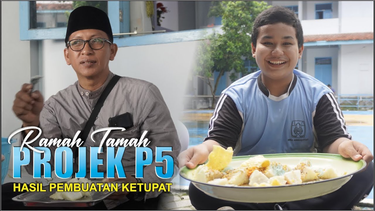 RAMAH TAMAH SISWA || SMA ANNUQAYAH || PROJEK P5 || HASIL PEMBUATAN KETUPAT - YouTube