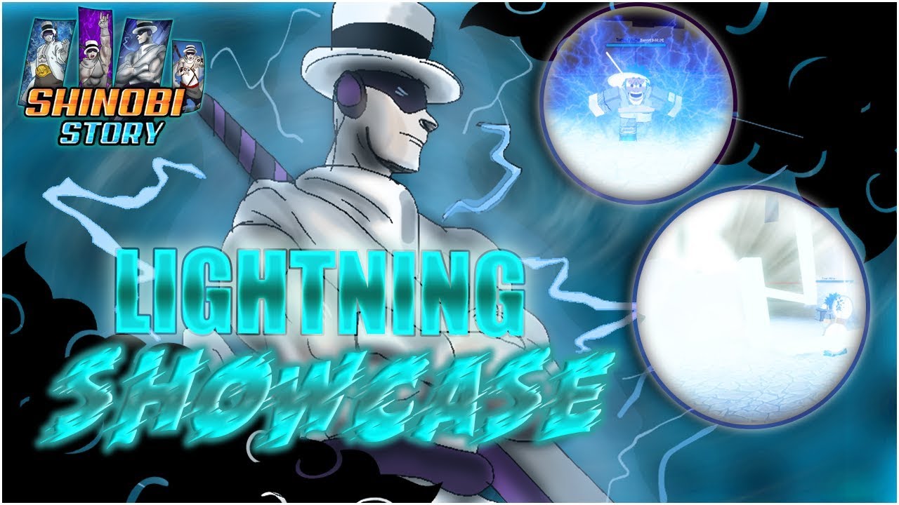 ALL Lightning Jutsu SHOWCASE in SHINOBI STORY | Roblox | Shinobi Story ...