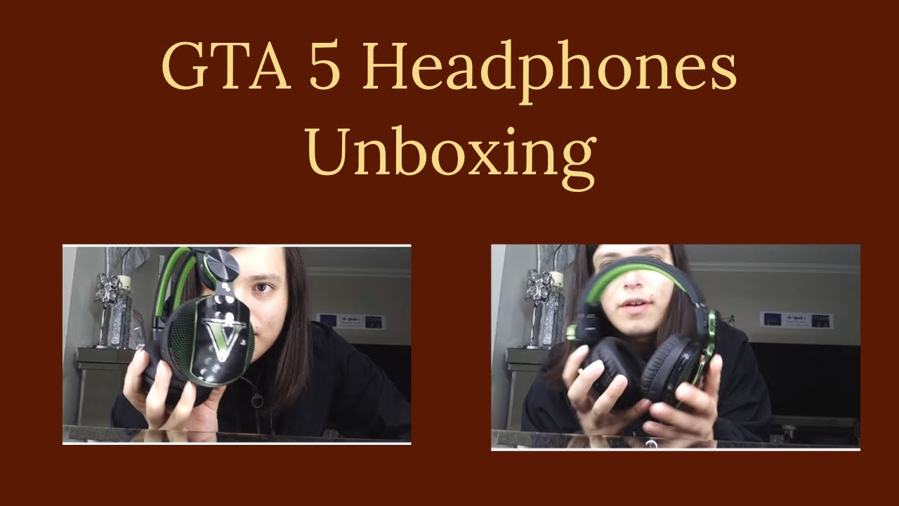 GTA 5 Headset Pulse Unboxing @PlayStation 3 @RockstarGames - YouTube