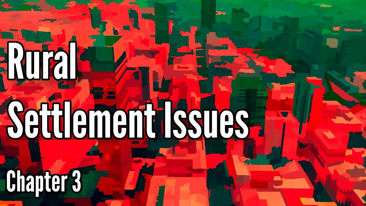 Rural Settlement Issues - YouTube