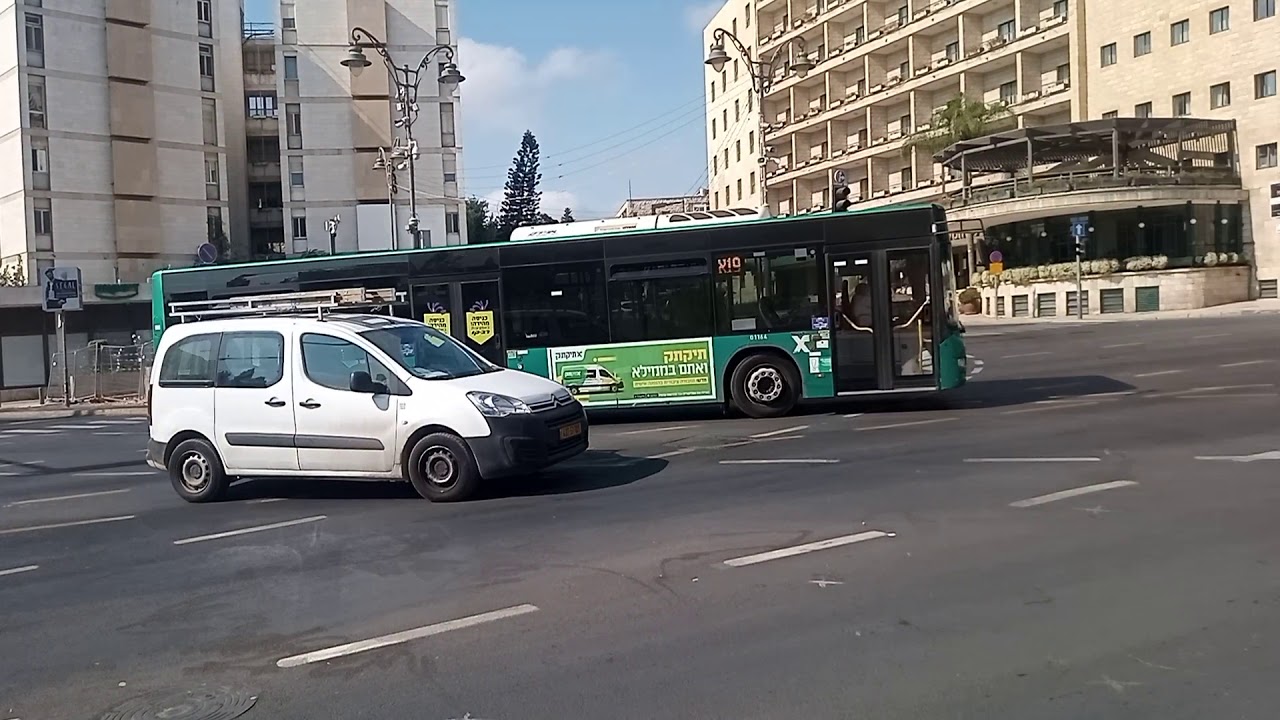 buses in Jerusalem, November 2020 - YouTube