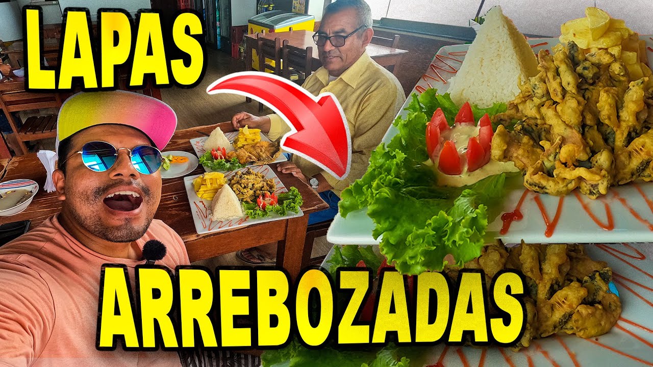 PROBAMOS LAS FAMOSAS LAPAS ARREBOZADAS AL SUR DEL PERÚ 🇵🇪 - YouTube