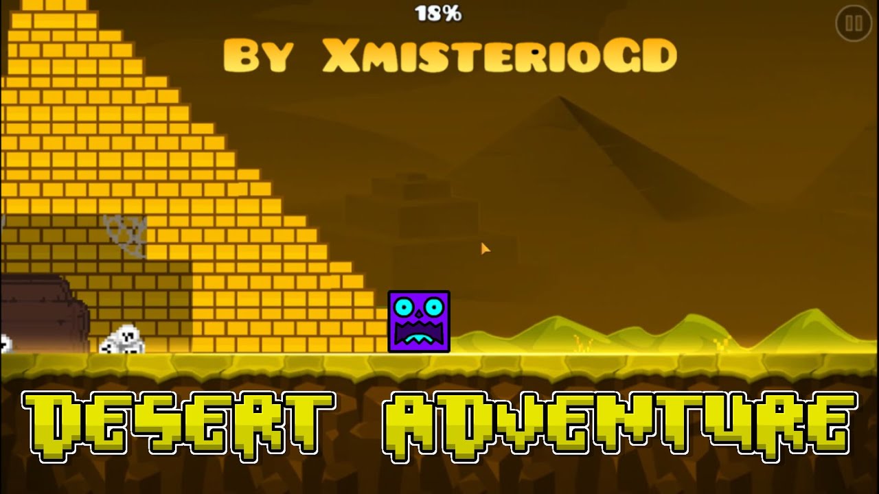 Desert Adventure By Me | Geometry Dash 2.2 - YouTube