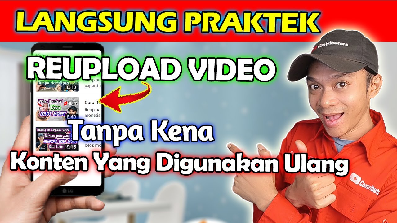 Cara Reupload Video di Youtube Tanpa Kena Konten Yang Digunakan Ulang ...
