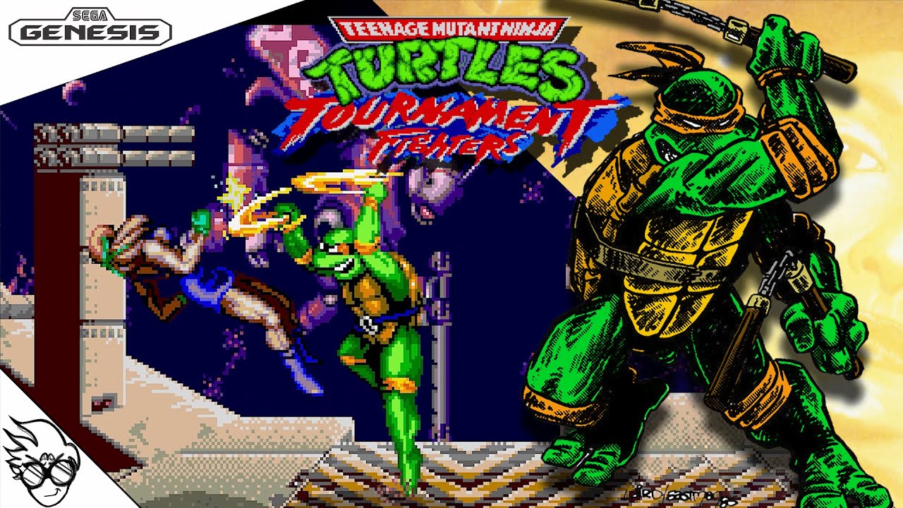 Teenage Mutant Ninja Turtles: Tournament Fighters (Sega Genesis/1993 ...