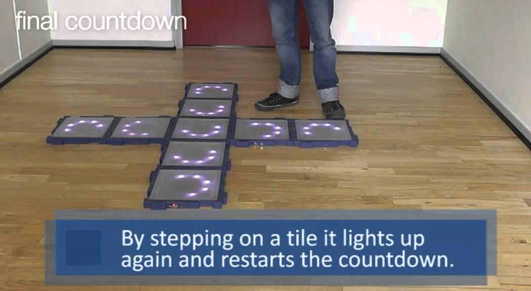 Modular Interactive Tiles - Final Countdown - YouTube