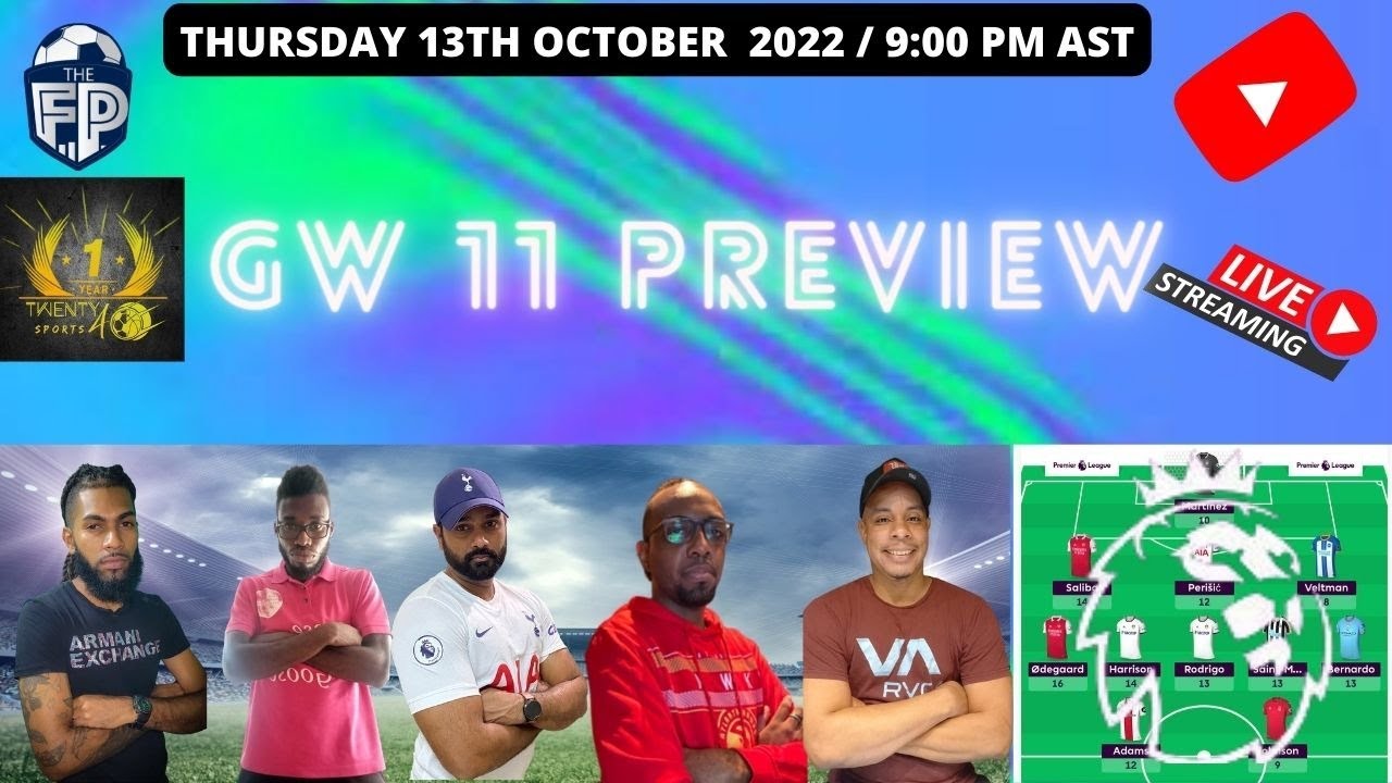 THE PICK: GW 11 PREVIEW SHOW: DO YOU STILL HAVE CITY AND ARSENAL ASSETS ...