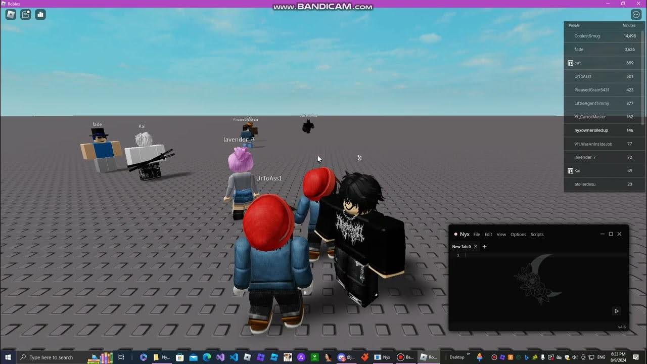 NYX ROBLOX SCRIPT EXECUTOR SHOWCASE - YouTube