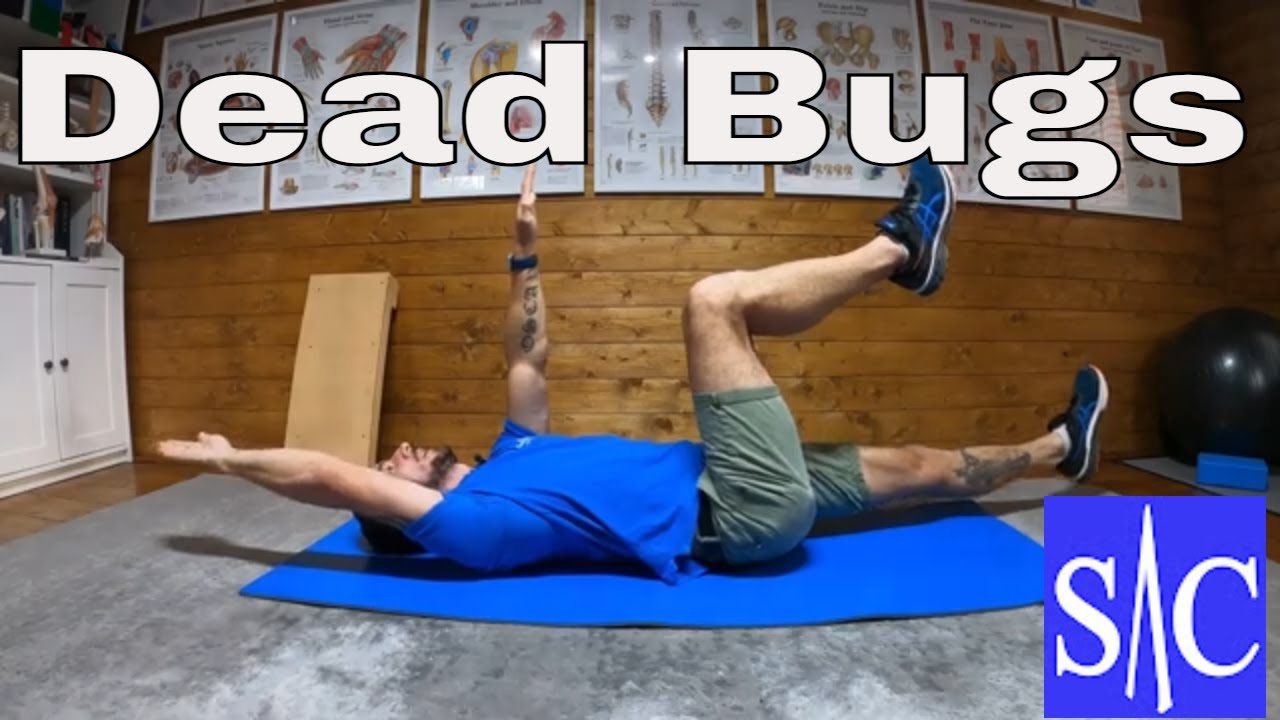 Dead Bugs exercise for core strength - YouTube