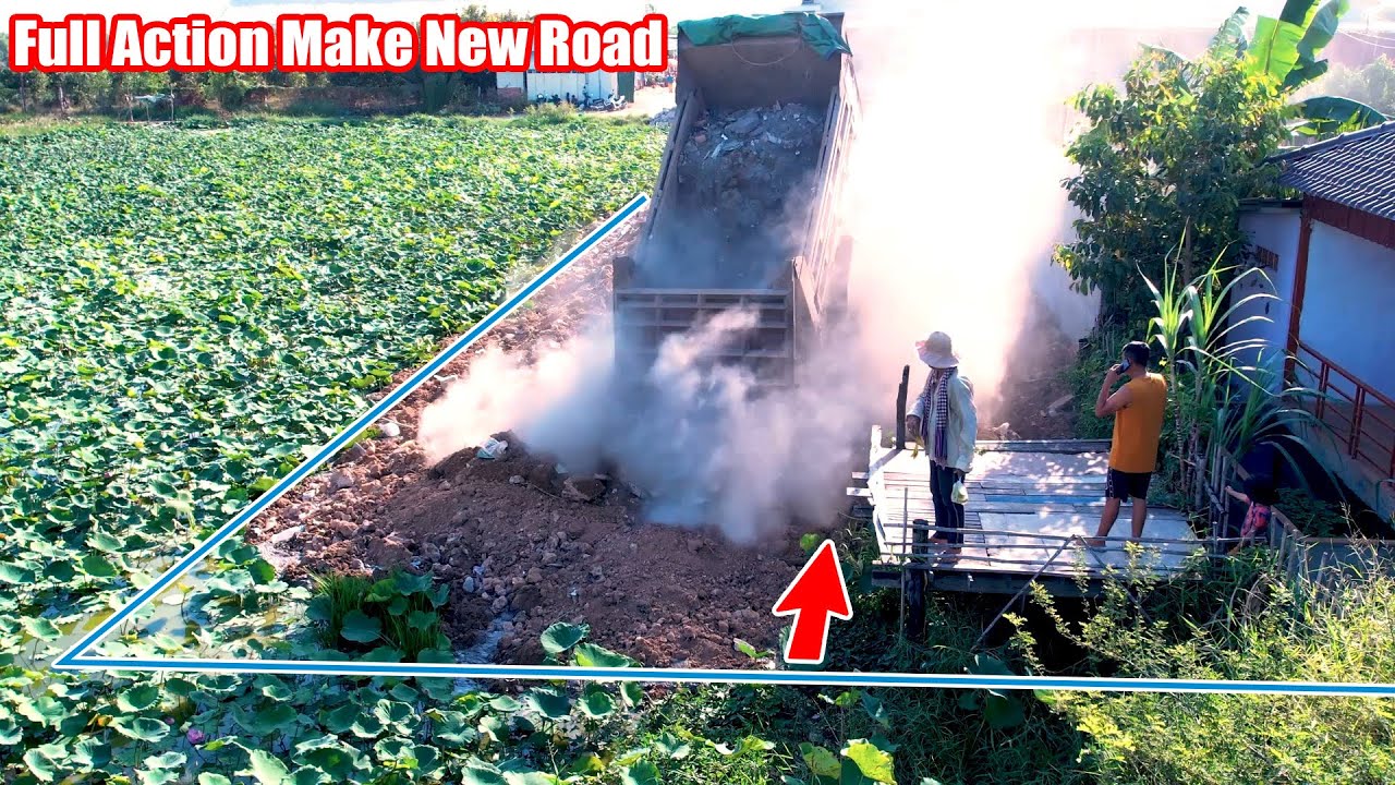 The Best Project Full Action Make New Road Successfully 100% With ...