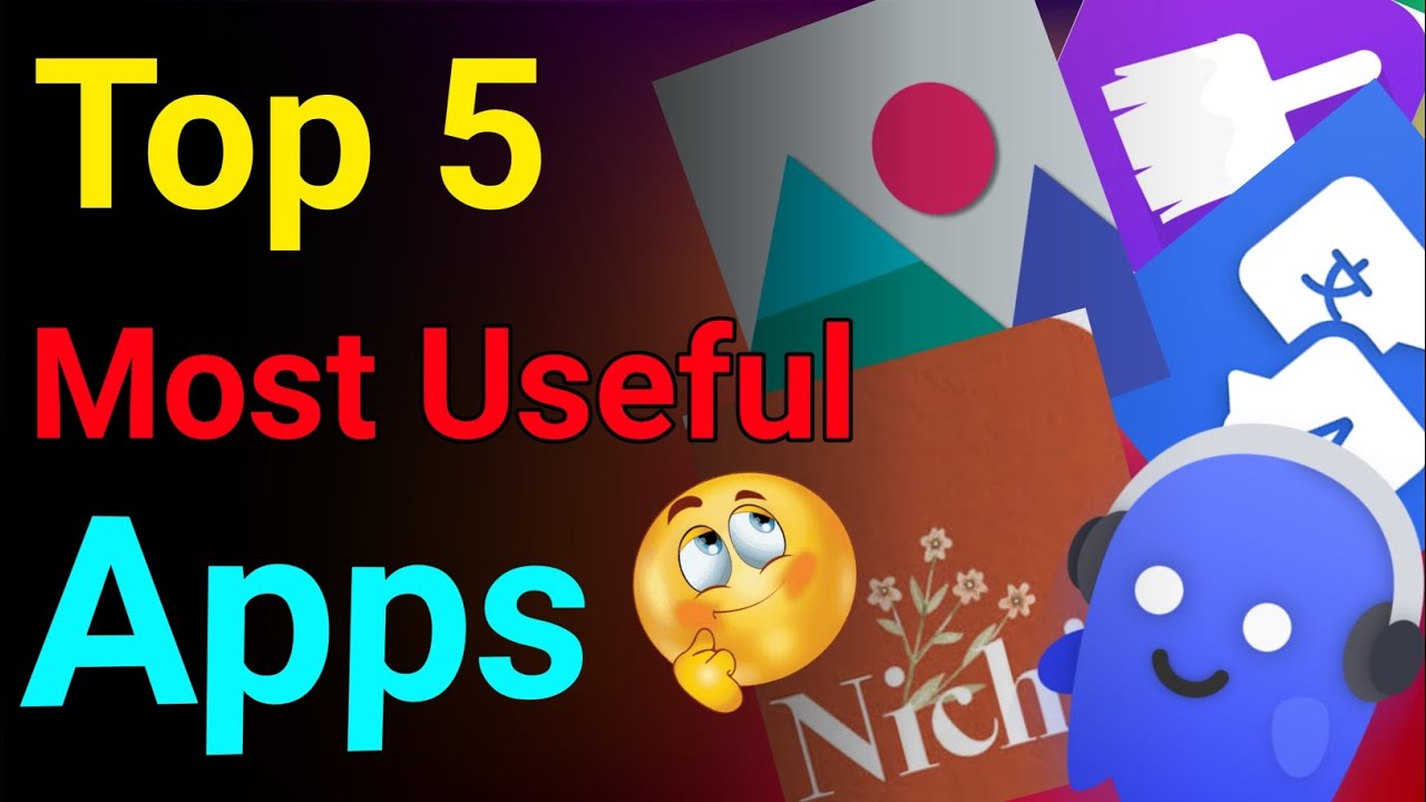 Top 5 best useful mobile apps - YouTube
