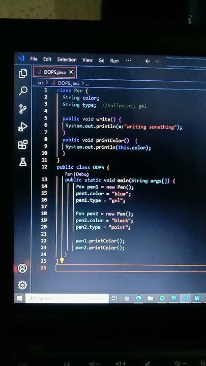 Oops In Java Java Coding Javaprogramming Python Engineering Code Viralshorts Viralvideo