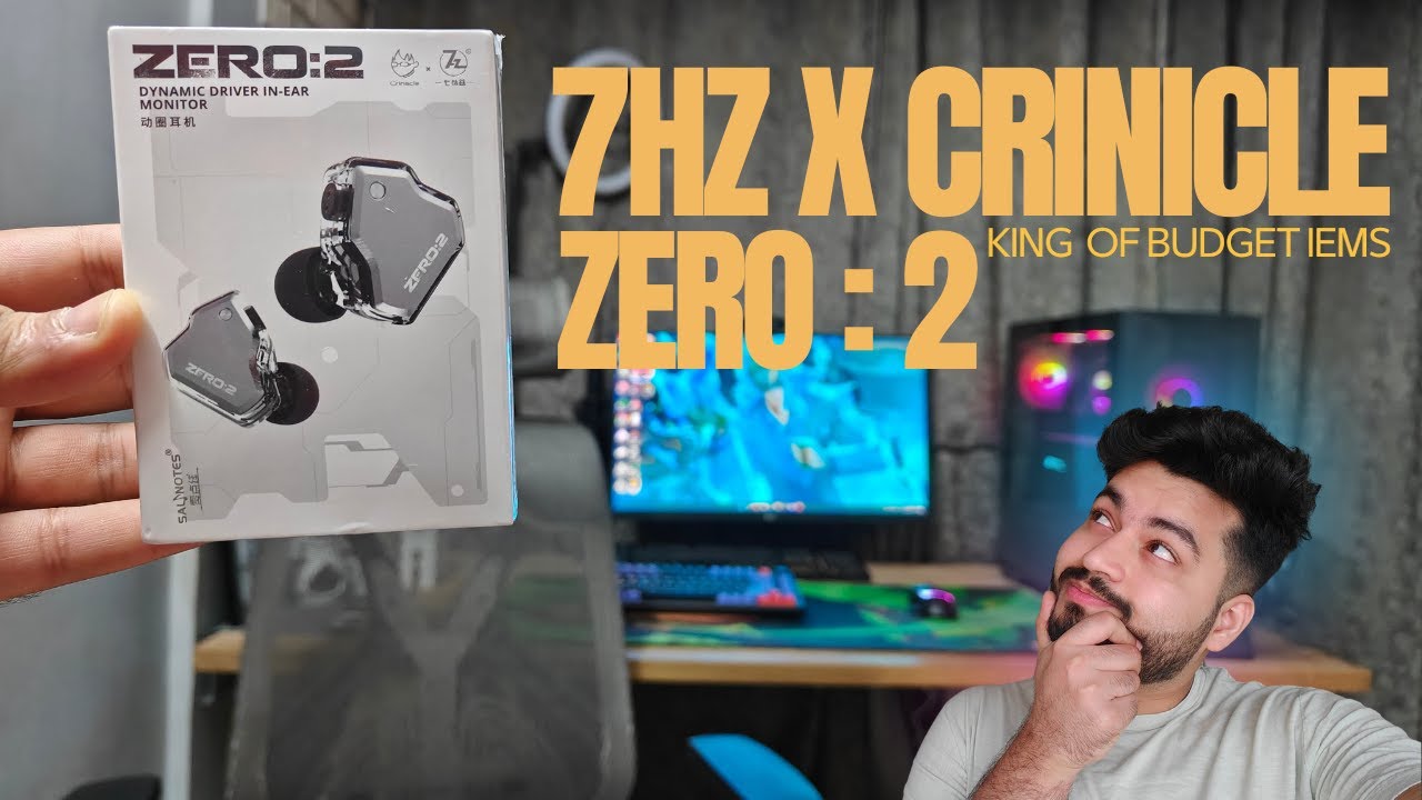 7Hz x Crinicle Zero 2 | KING OF BUDGET IEMS | WILL USE FOR GAMING - YouTube