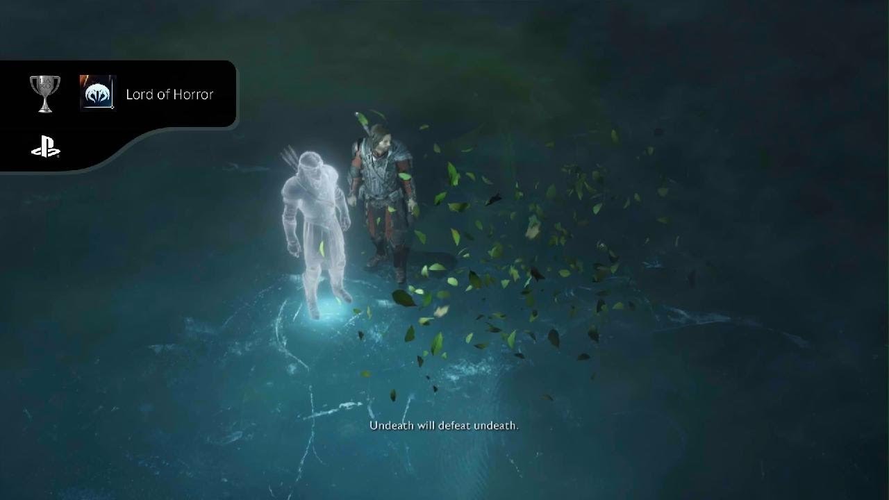 Middle-earth: Shadow of War Lord Of Horror Trophy - YouTube