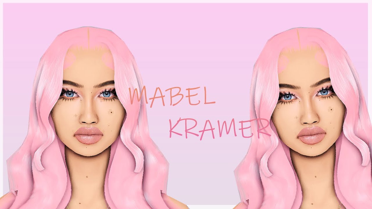 Sim 4 CAS | Sim Download & CC Folder - Mabel Kramer - YouTube