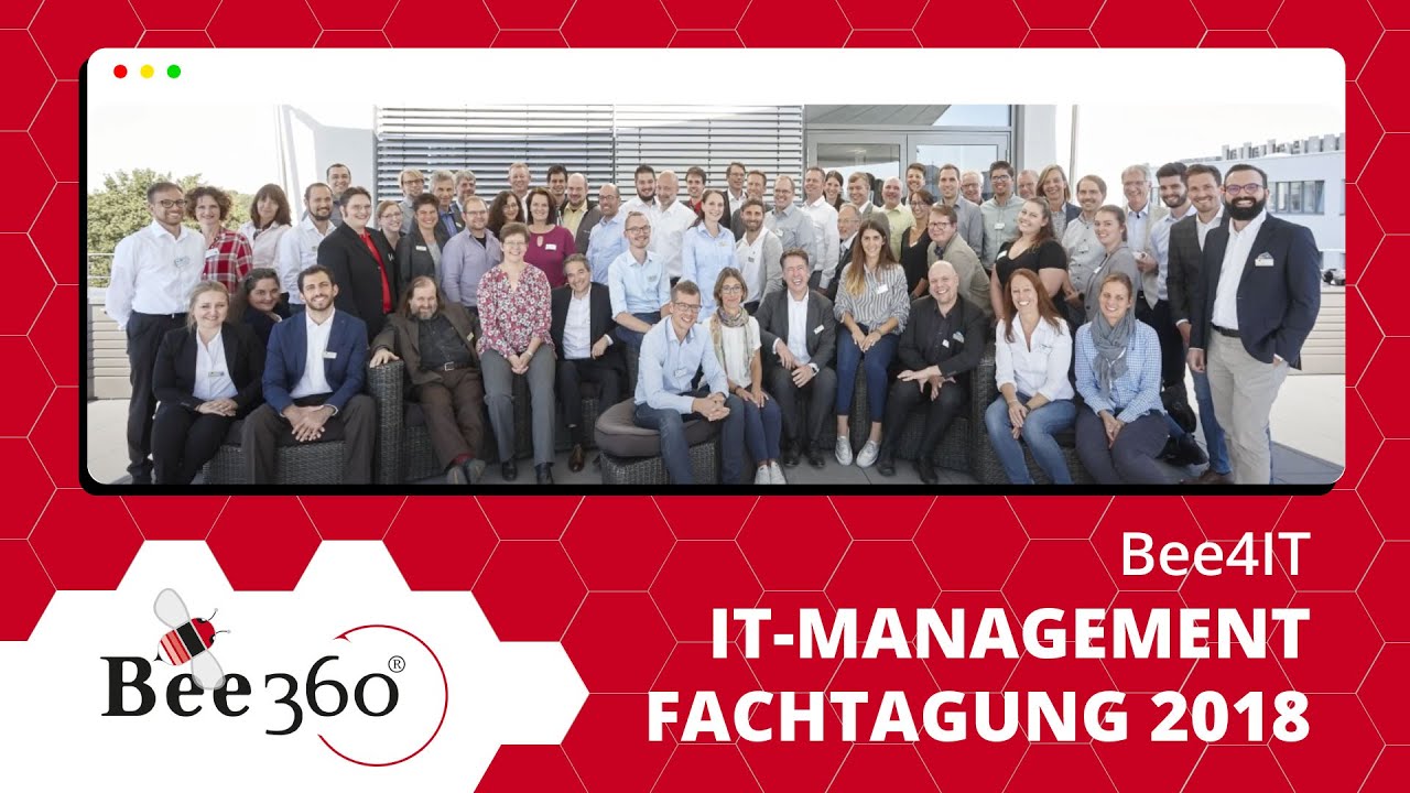Bee4IT: IT-Management Fachtagung 2018 Karlsruhe - YouTube