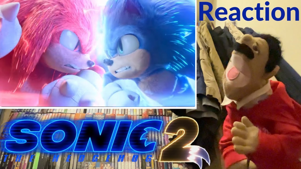 Sonic The Hedgehog 2 Movie Final Trailer Reaction (Puppet Reaction ...