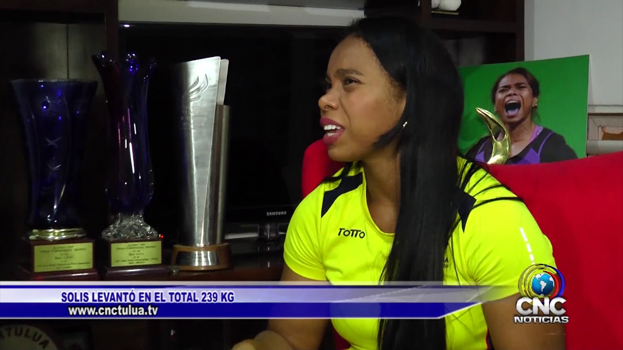LEIDY SOLIS CAMPEONA MUNDIAL DE PESAS - YouTube