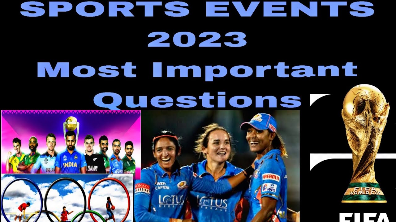 UPCOMING SPORTS EVENTS & SPORTS CURRENT AFFAIRS|| SSC||| OSSC - YouTube