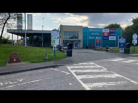 Birch services - M62 - The old and new - YouTube