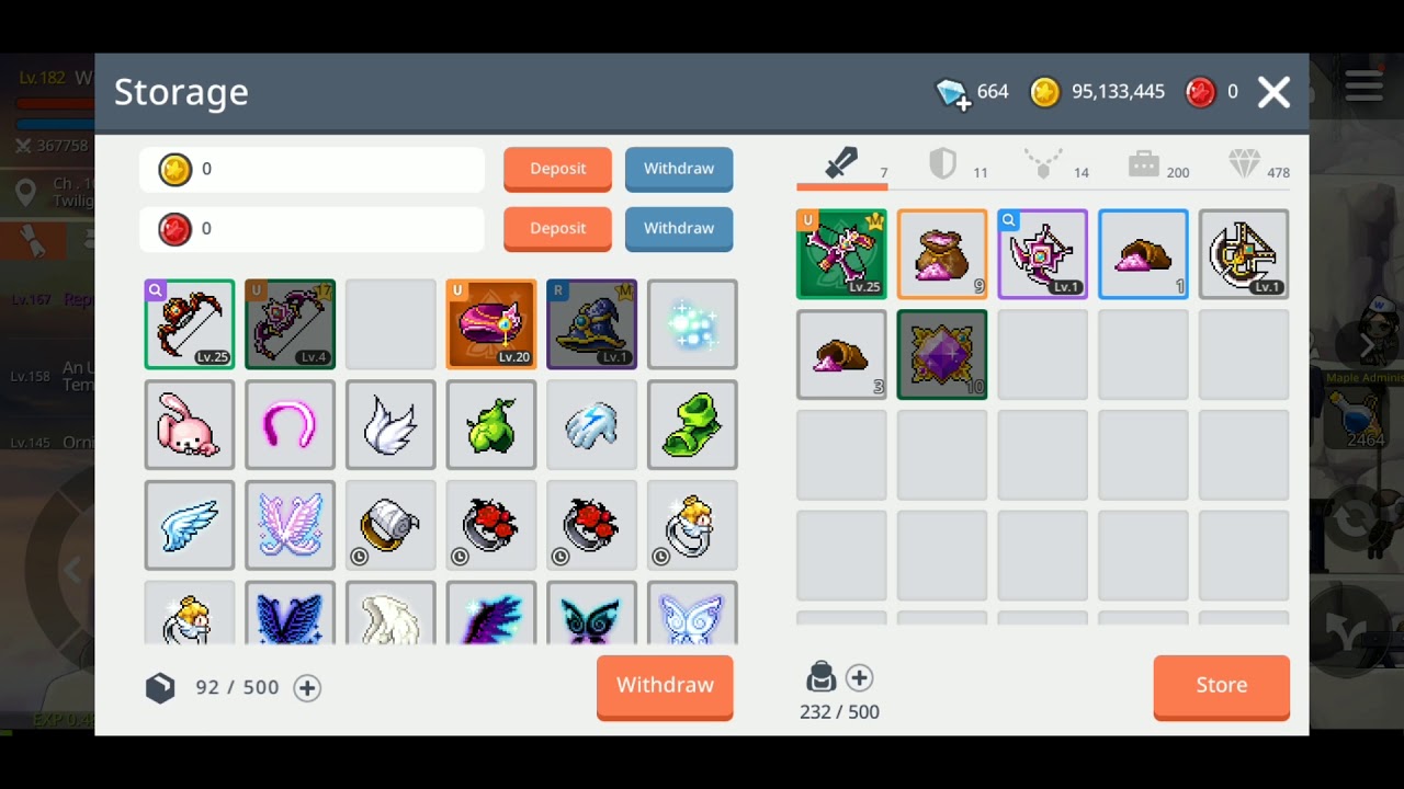 Maplestory M - A Journey to 30 Stars (PBA Jaihin Dual Bowgun) - YouTube