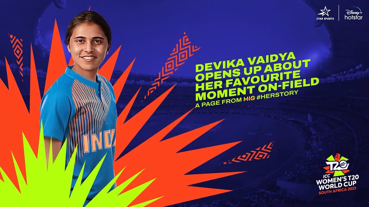 ICC Women's T20 World Cup | Devika Vaidya’s Favourite Memory - YouTube