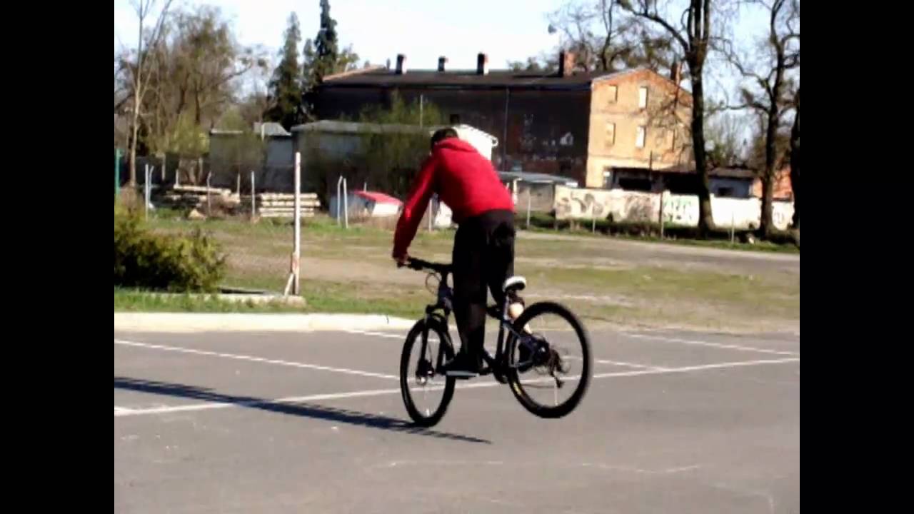 43m stoppie on MTB (Stoppie Session) - YouTube