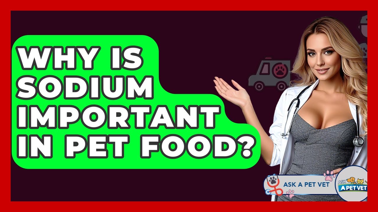 Why Is Sodium Important In Pet Food? - Ask A Pet Vet - YouTube