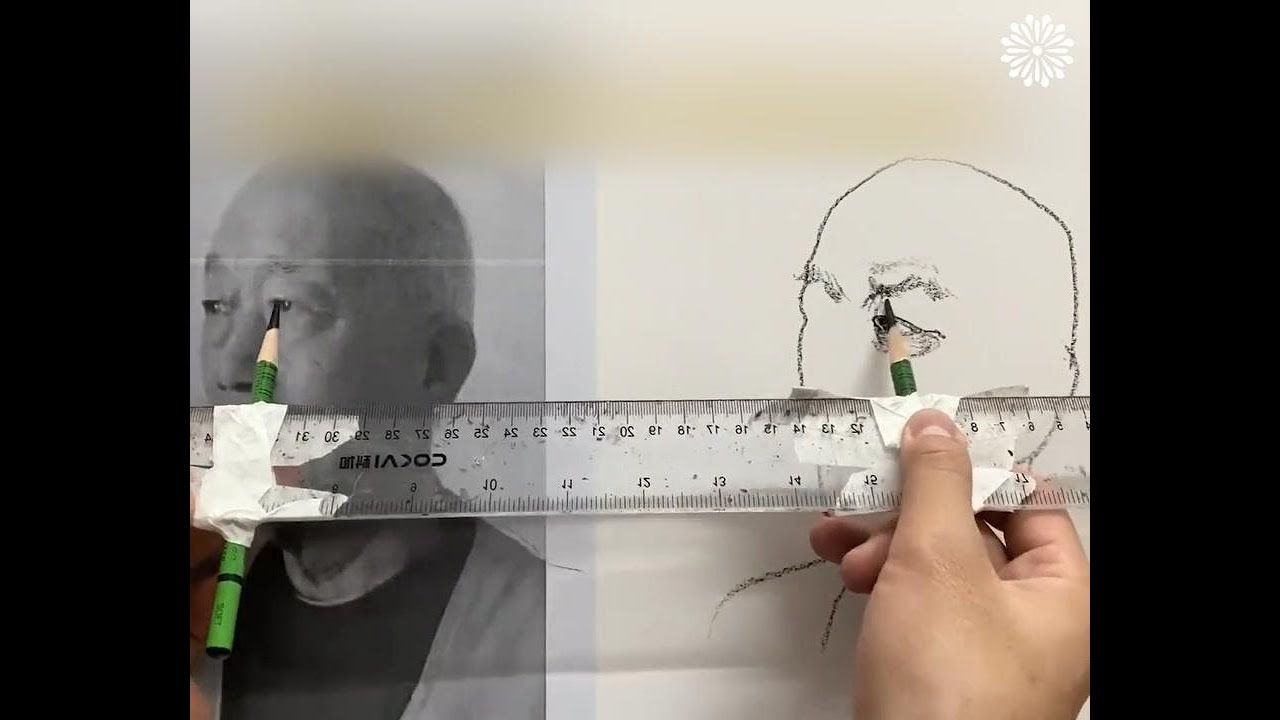 Easy way to create the perfect drawing - YouTube