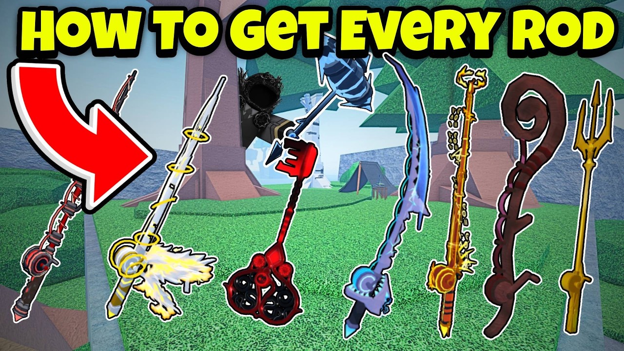 How To Get Every Rod In Fisch - YouTube