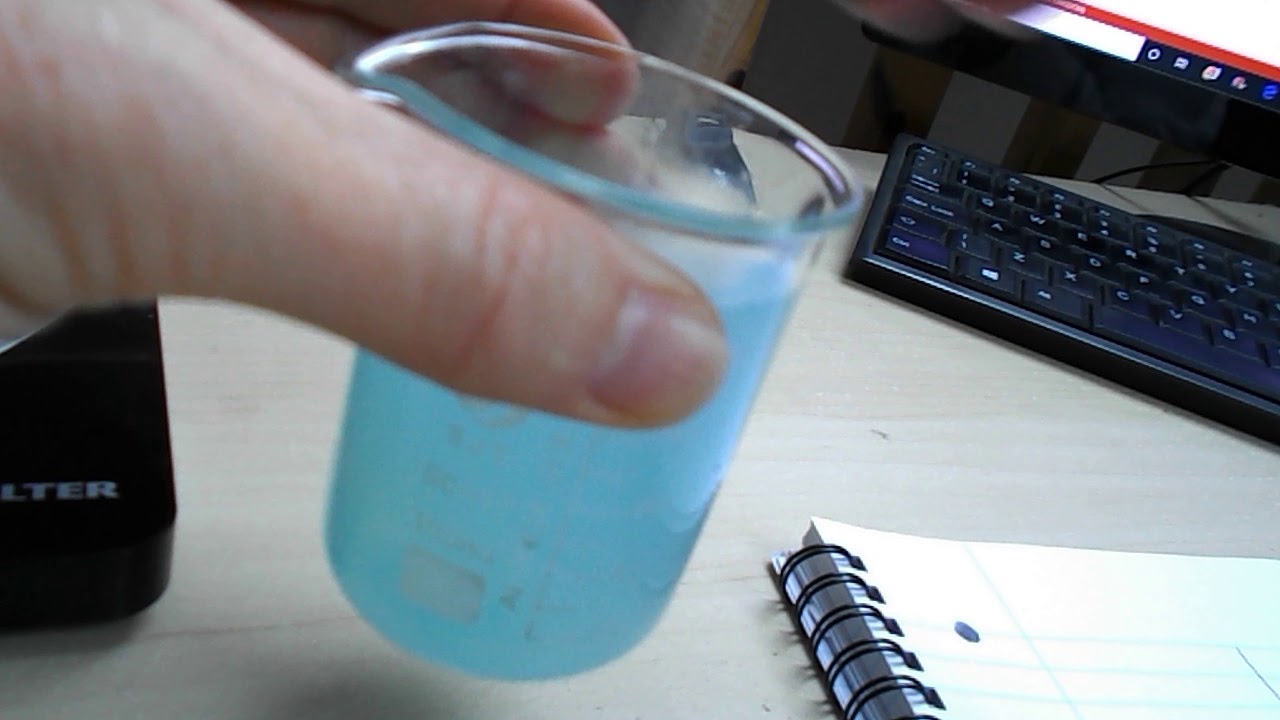 Year 7 Solubility of Copper Sulphate - YouTube
