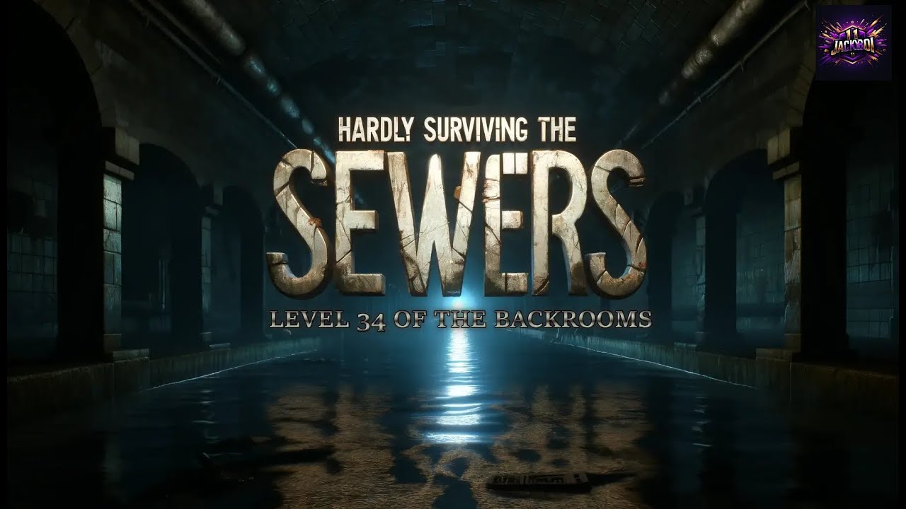 Hardly Surviving the Sewers: Backrooms Level 34 - YouTube