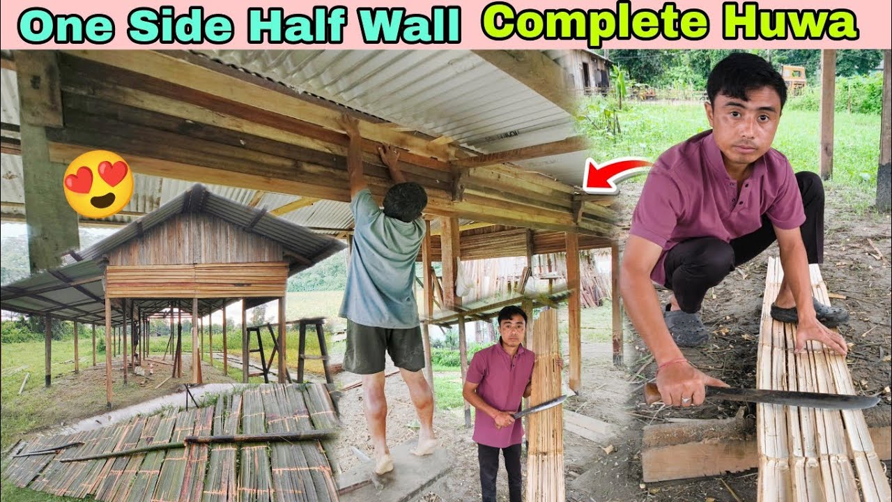 Finally One Side Half Wall Complete Ho Gaya 😍| Looking Beautiful My New ...