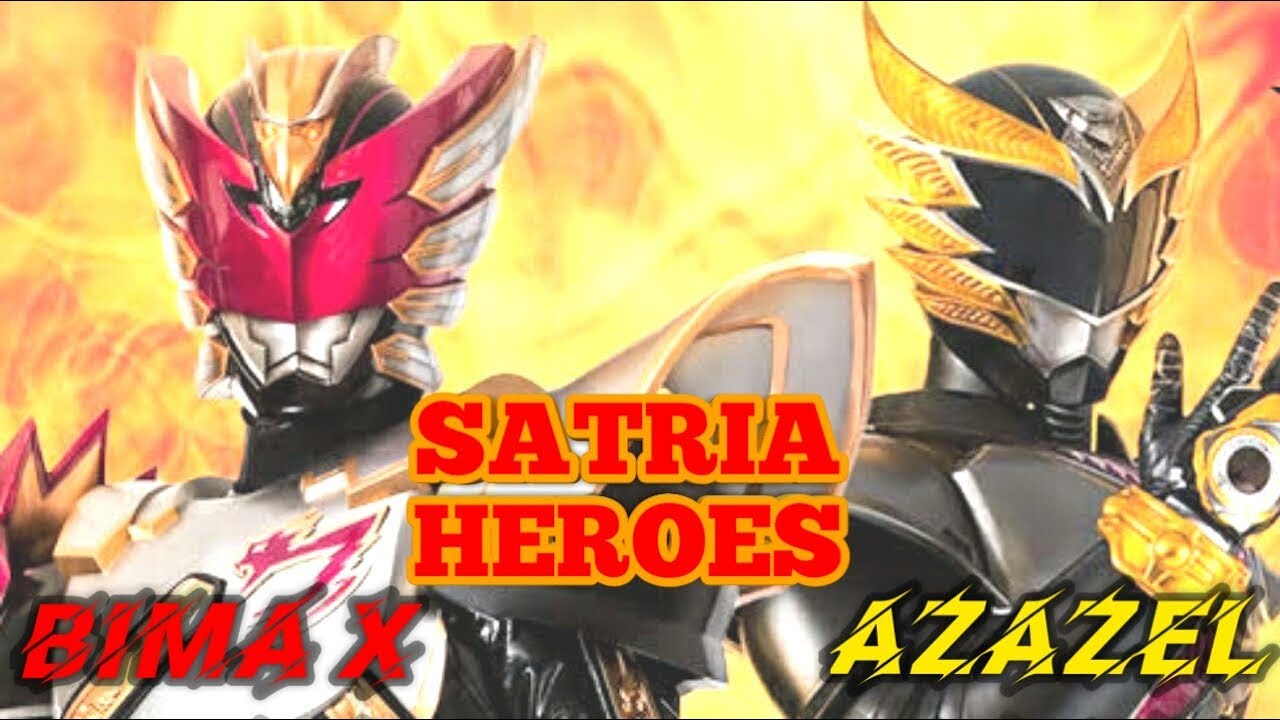 BIMA X-AZAZEL VS KRANION-BACHYURA | SATRIA HEROES - YouTube