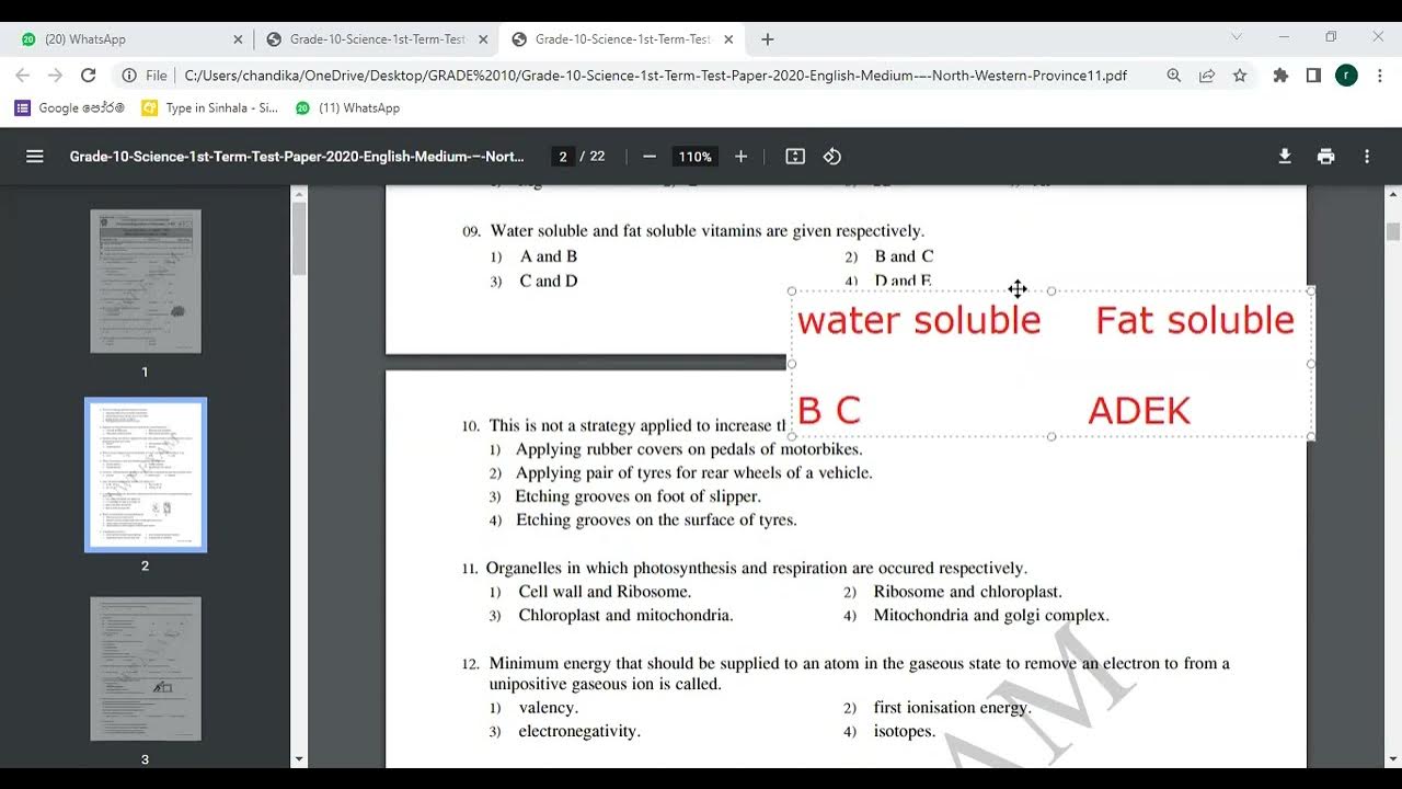 Grade 10 Question Paper Discussion Science YouTube grade-10-question-paper-discussion-science-youtube